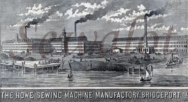 ELIAS HOWE, INVENTOR OF THE SEWING MACHINE