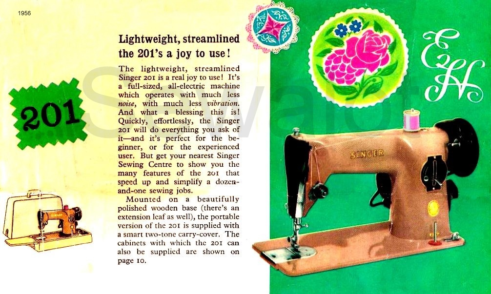 SINGER 201, SINGER 201K